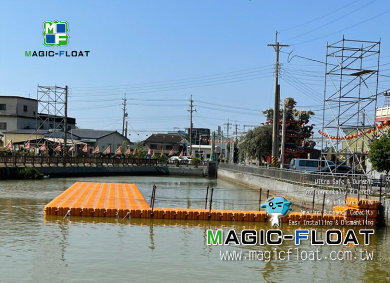 FD-058 Floating platform for golden dragon on water activity in Yong ...